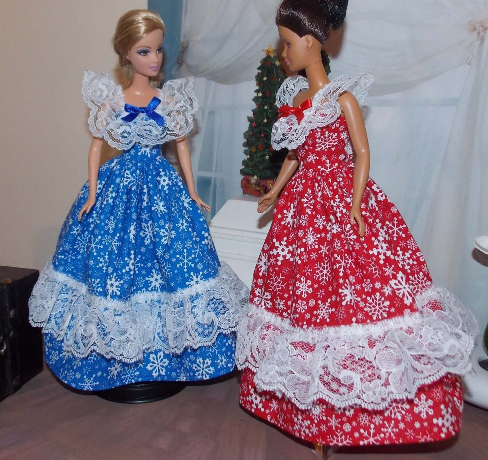 Christmas Snowflake Dress. 11.5 Fashion Doll Clothes. - Etsy