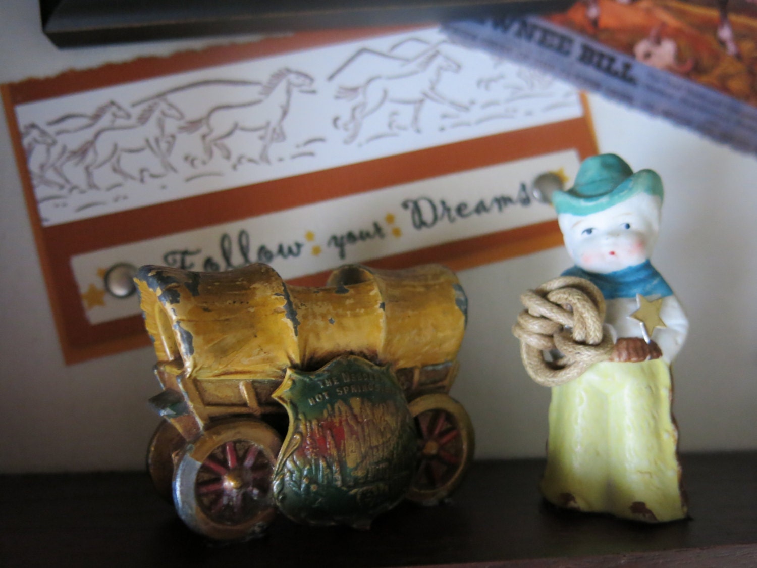 Cowboy Baby Shadow Box. Keepsake Box for Baby's Photo and Announcement ...