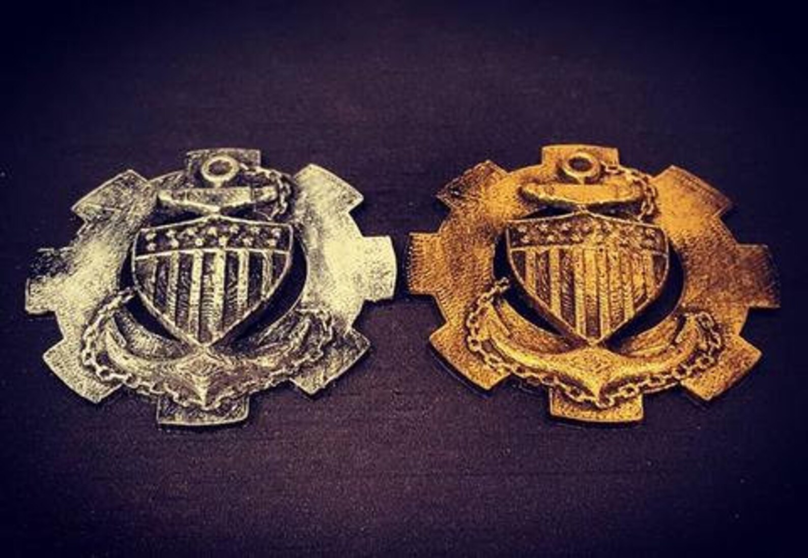 3D Print U S Coast Guard MK Cog CPO Anchor Mashup US Coast - Etsy