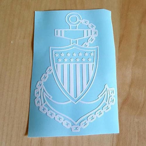 US Coast Guard Cuttermen Vinyl Decal - Etsy