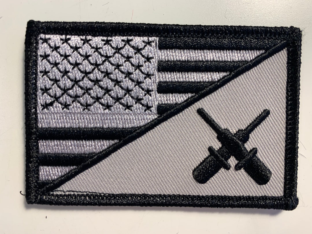 USCG Gunner's Mate Embroidered Patch, Advancement, Chief, Coastie ...