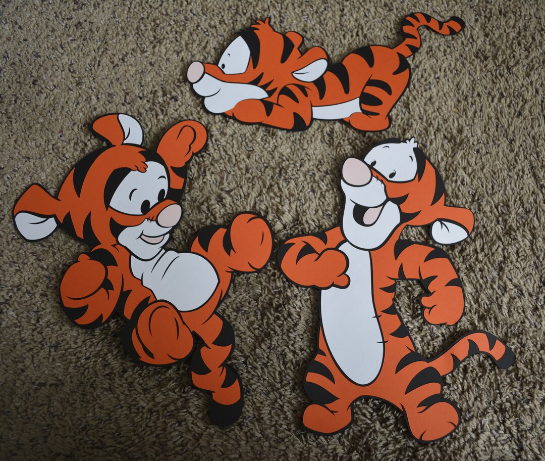 Baby Tigger Decorations for Birthday, Baby Shower, Nursery, Etc - Etsy