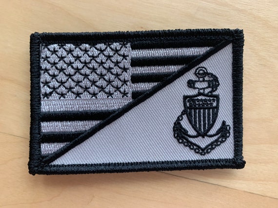 USCG American Chief Patch Advancement Chief Coastie Coast - Etsy