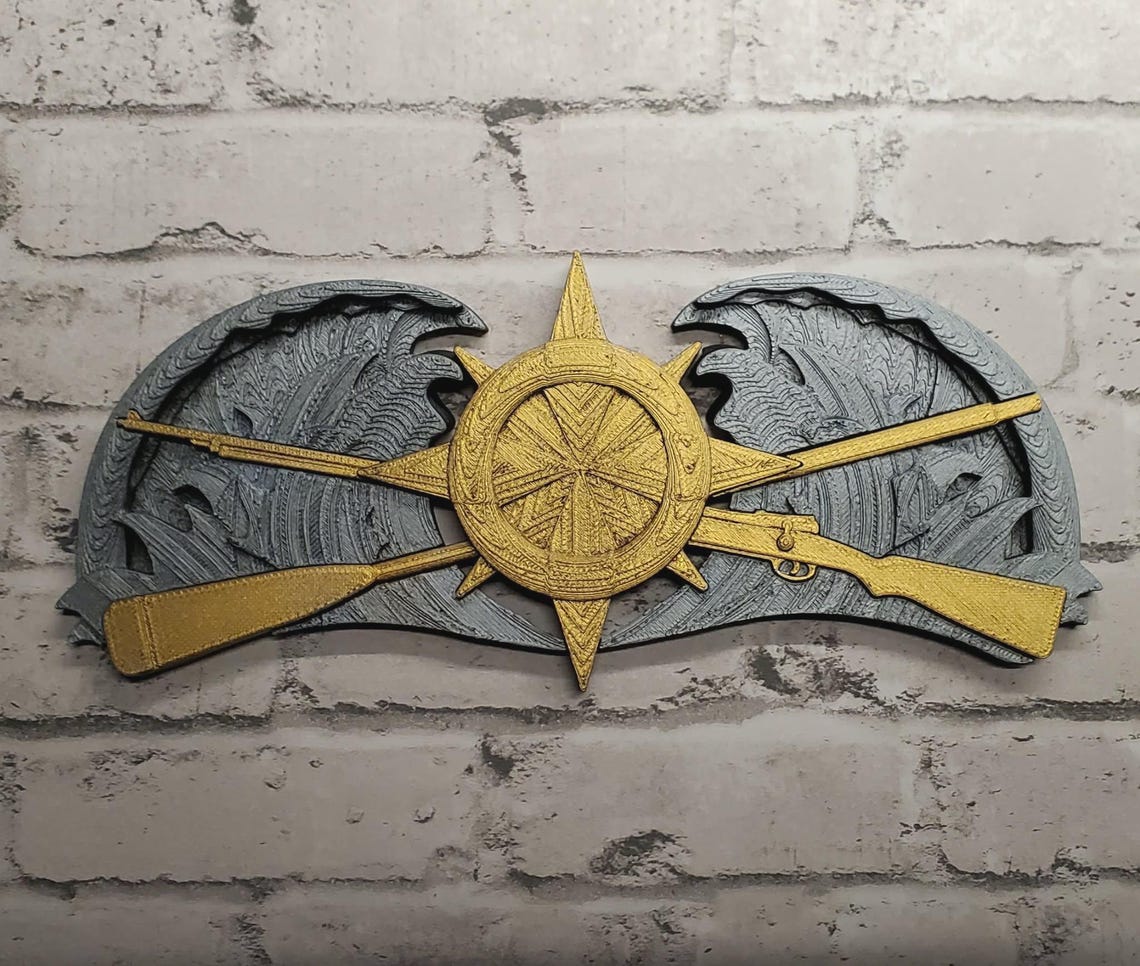 3D USCG Response Operations Ashore Insignia ~ US Coast Guard. Chief ...