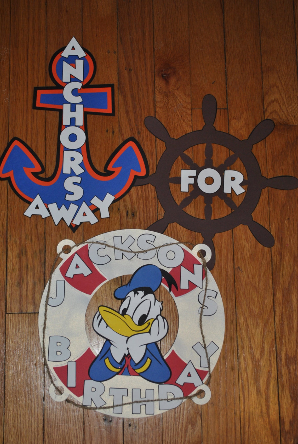 Donald Duck Decorations Birthday Nursery FREE SHIPPING | Etsy