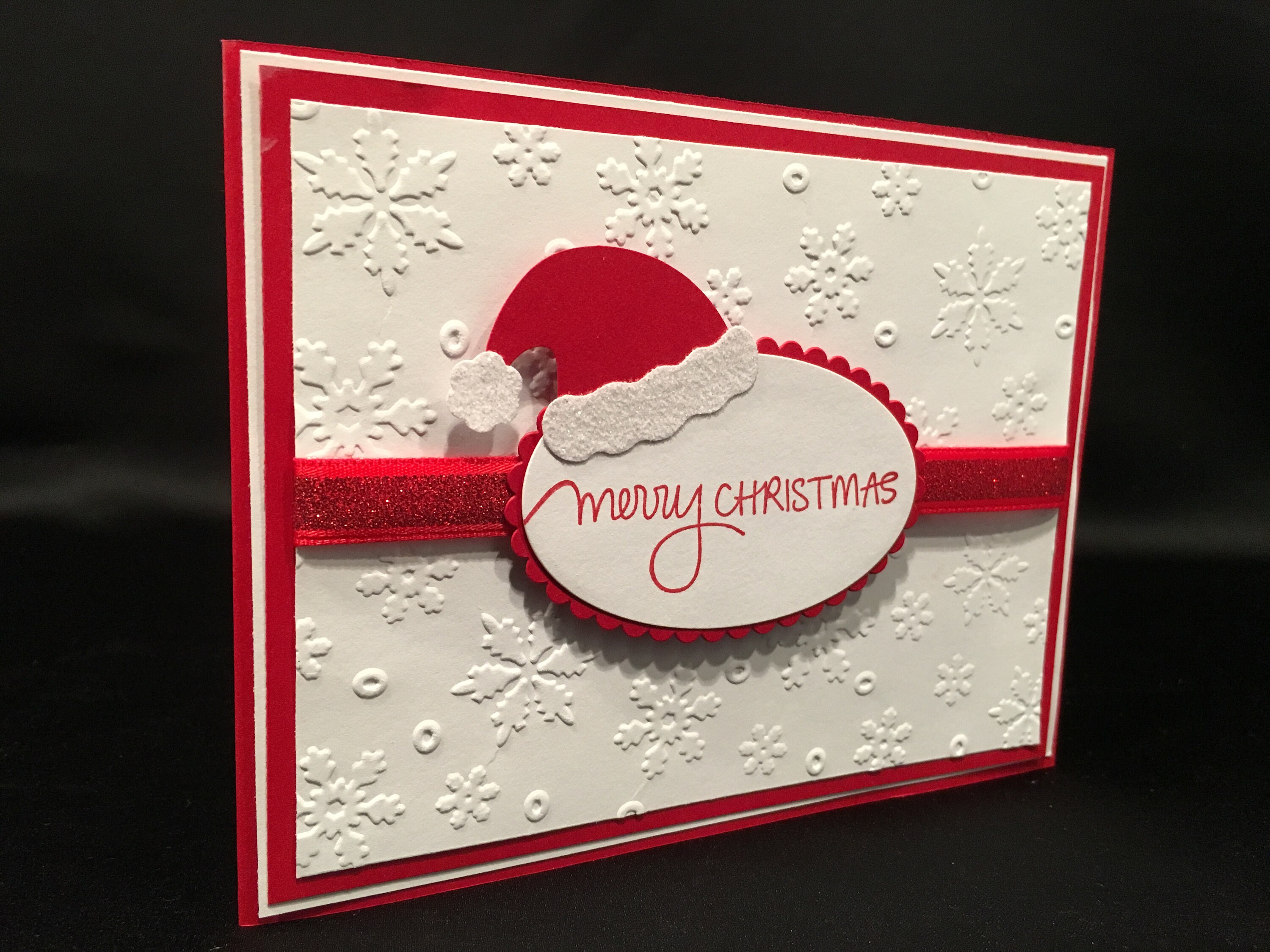 Handmade Christmas Card Lot of 8 Cards - Etsy