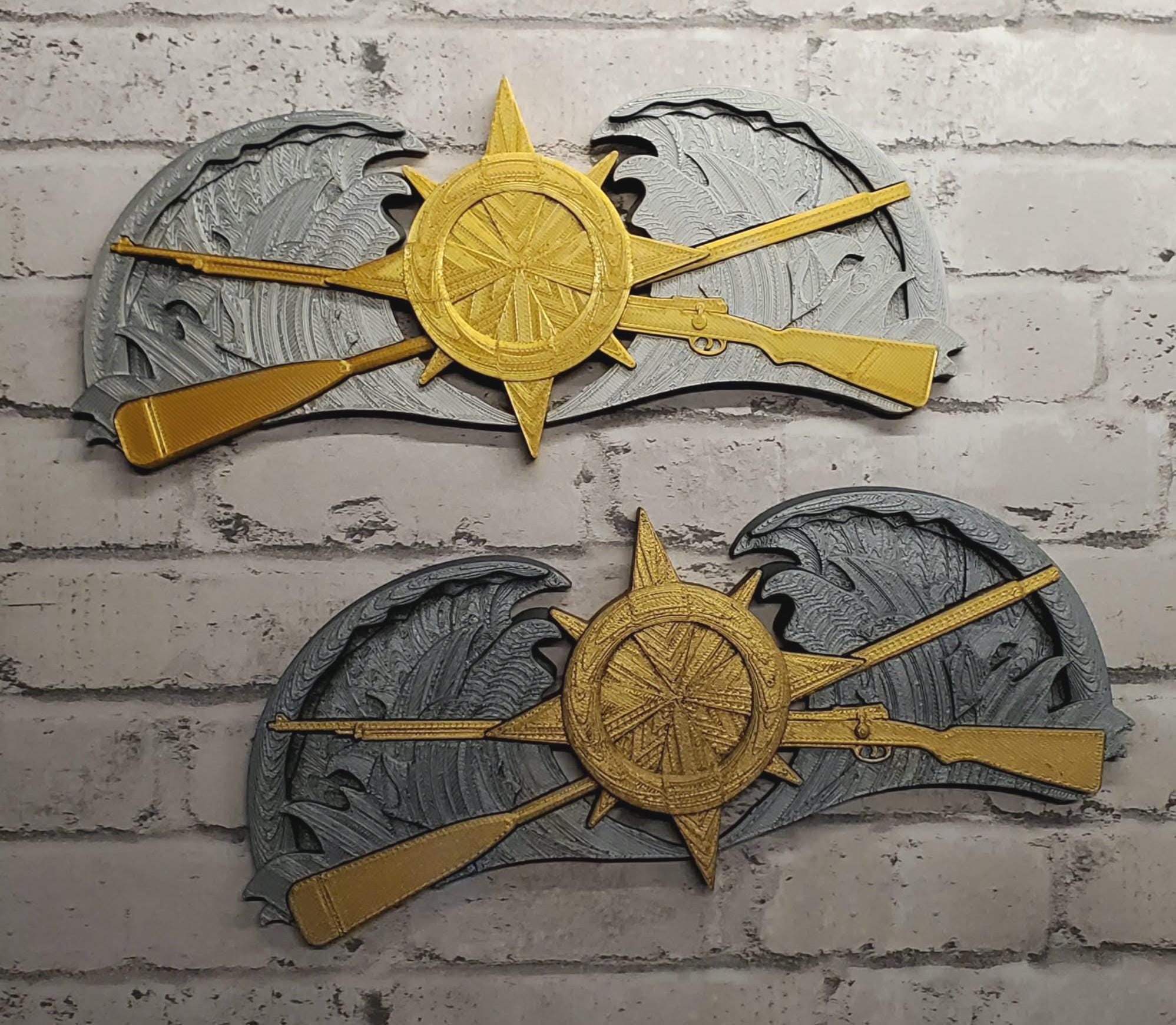 3D USCG Response Operations Ashore Insignia ~ US Coast Guard. Chief ...