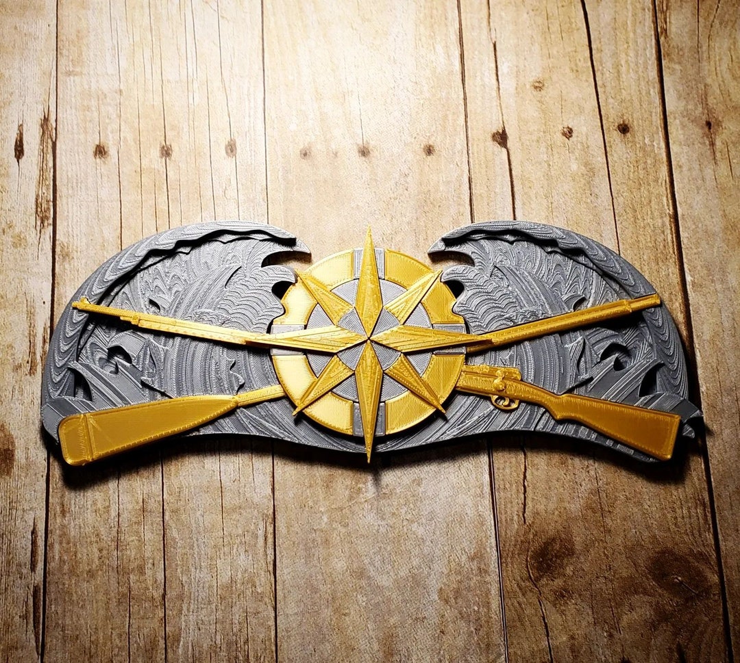 3D USCG Response Operations Ashore Insignia ~ US Coast Guard. Chief ...