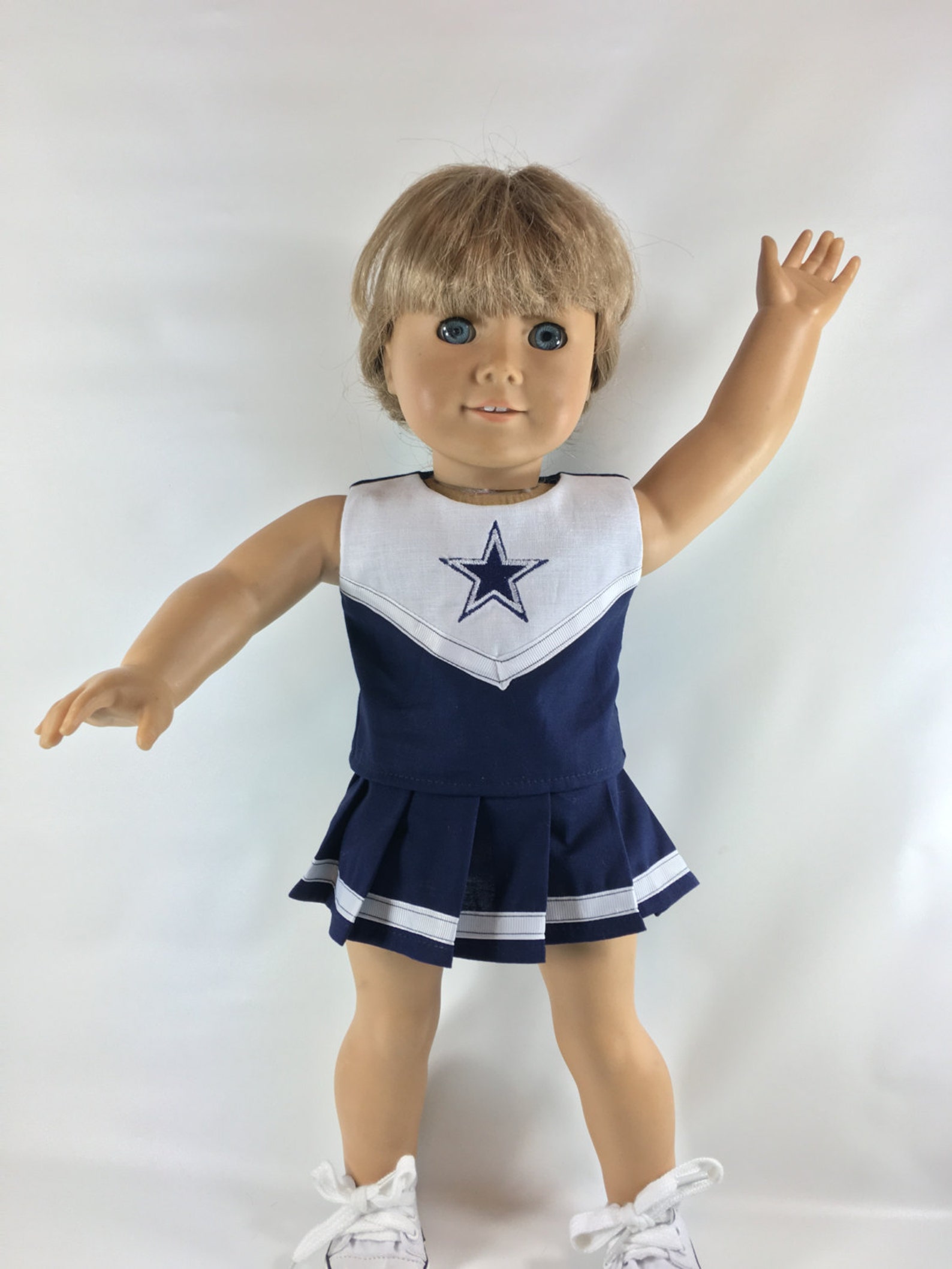 18 Doll Cheerleading Outfit With Star Logo - Etsy