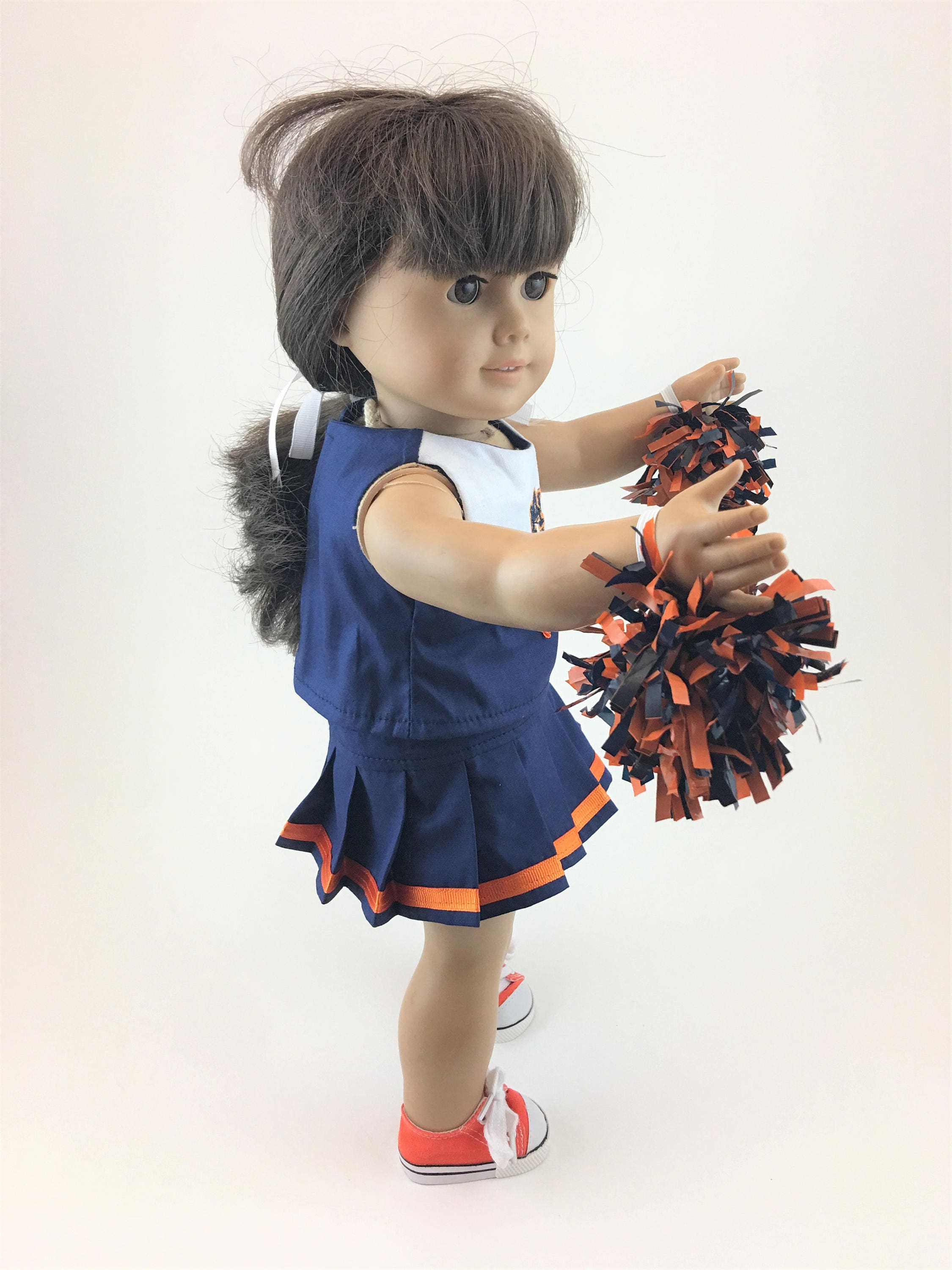 Doll Cheerleading Uniform for 18 Doll, Cheerleading Outfit for Dolls ...