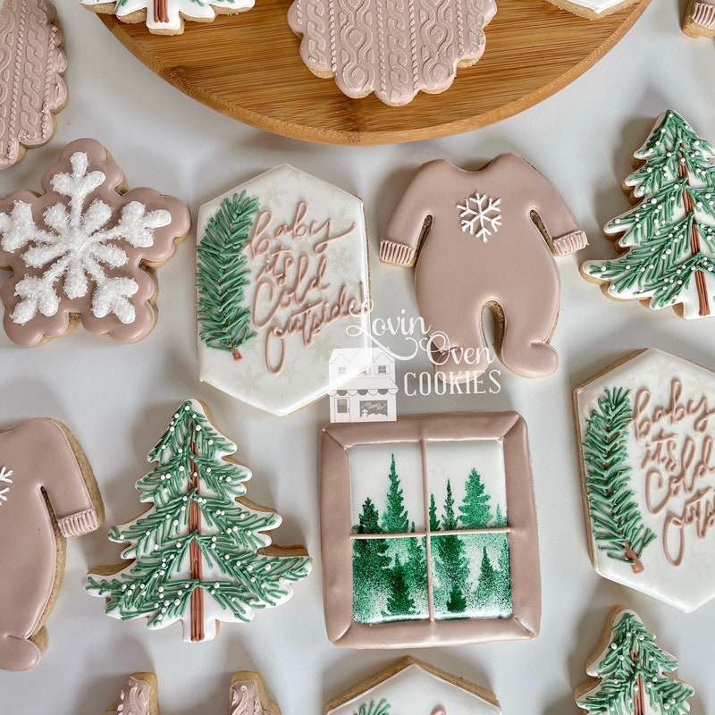 Winter Sugar Cookies - Etsy