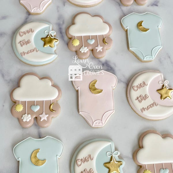 Over the Moon Cookies - Etsy