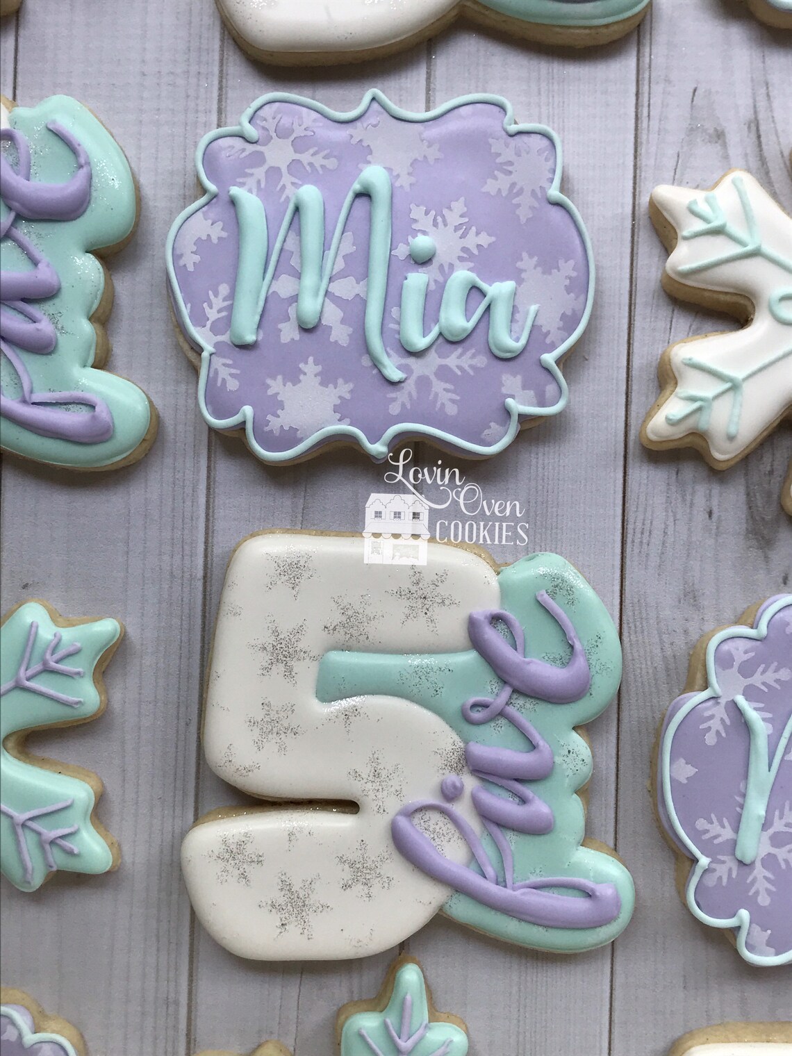 Frozen Theme Decorated Sugar Cookies 1 Dozen Birthday | Etsy