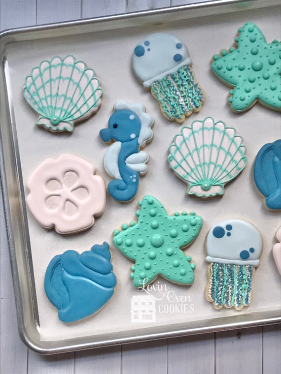 Ocean Themed Cookies 650 Best Under The Sea Cookies Ideas | Cookie