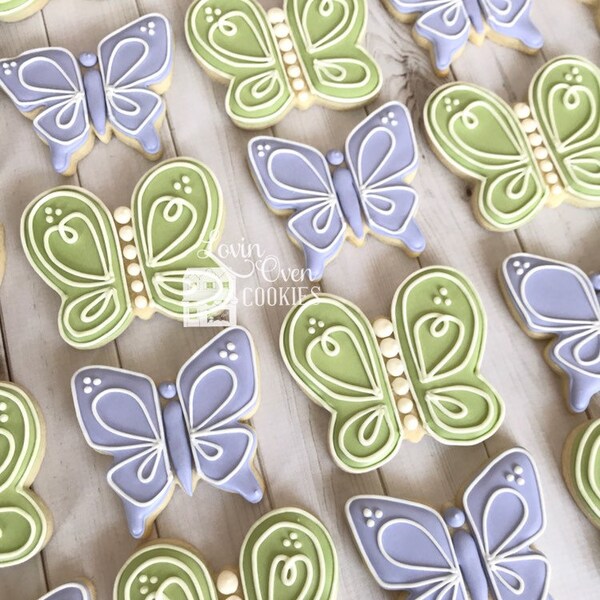 Sugar Butterflies - Etsy