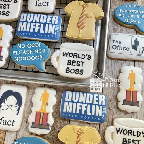 The Office Cookies - Etsy