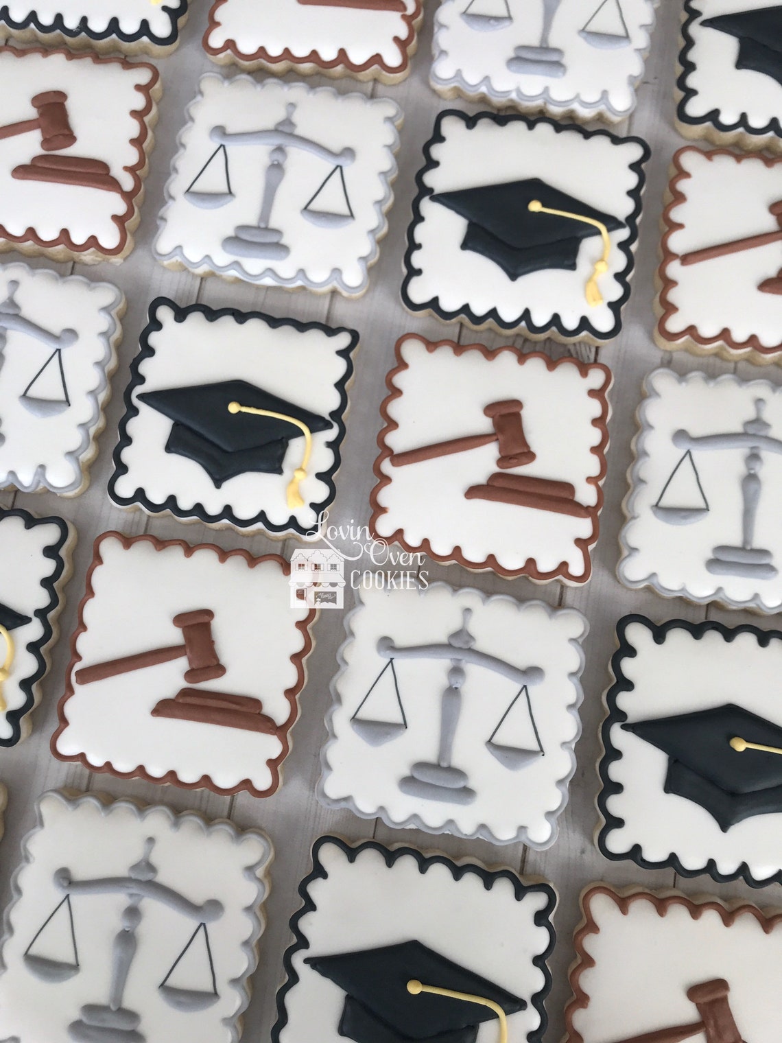 Law School Graduation Decorated Sugar Cookies 1 Dozen - Etsy