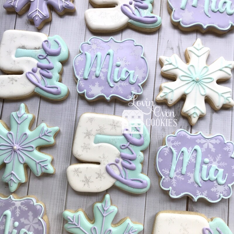 Frozen Cookie - Etsy