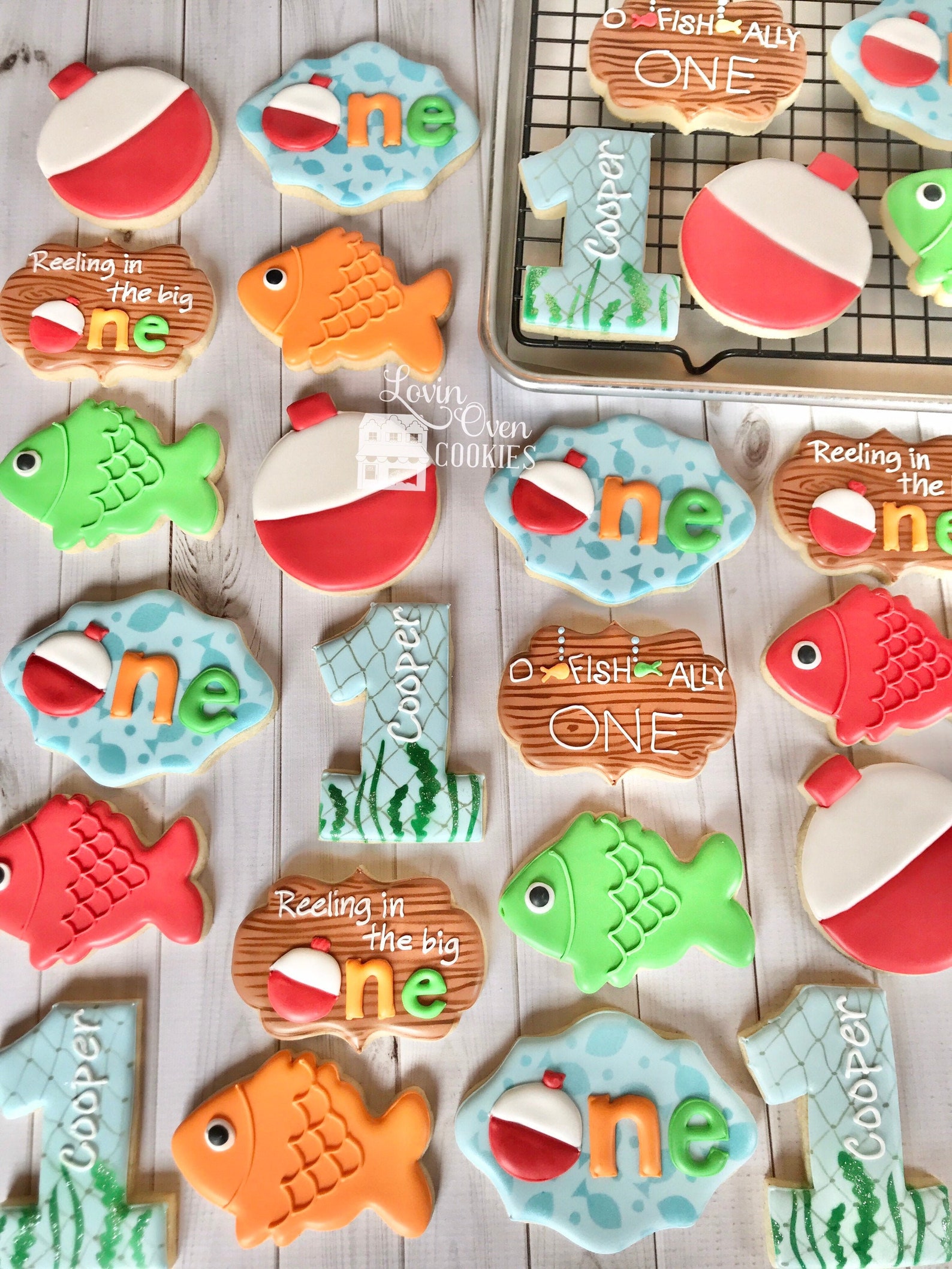 O Fish Ally One Decorated Sugar Cookies 1 Dozen Cookies - Etsy