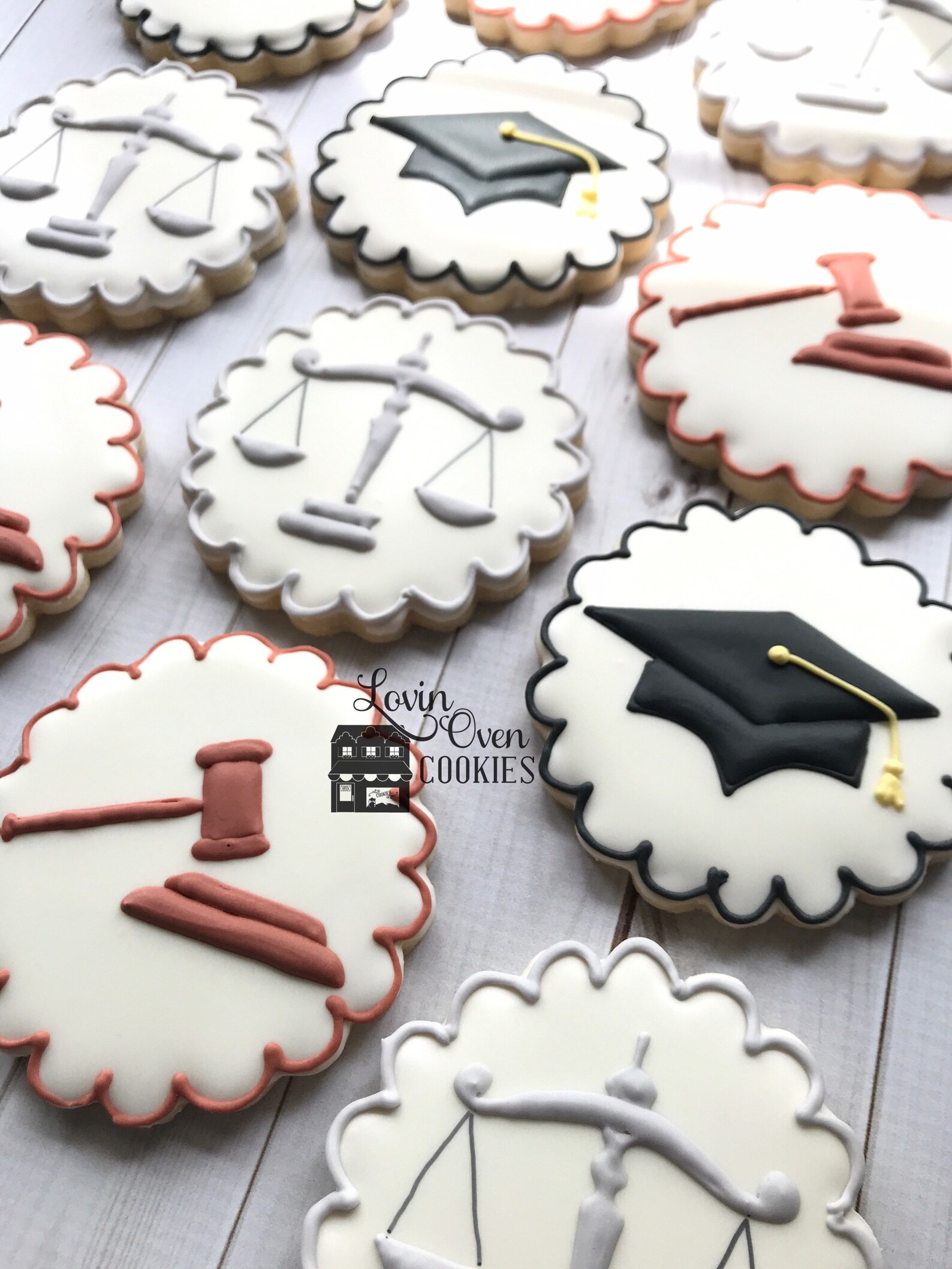 Law School Graduation Decorated Sugar Cookies 1 Dozen - Etsy