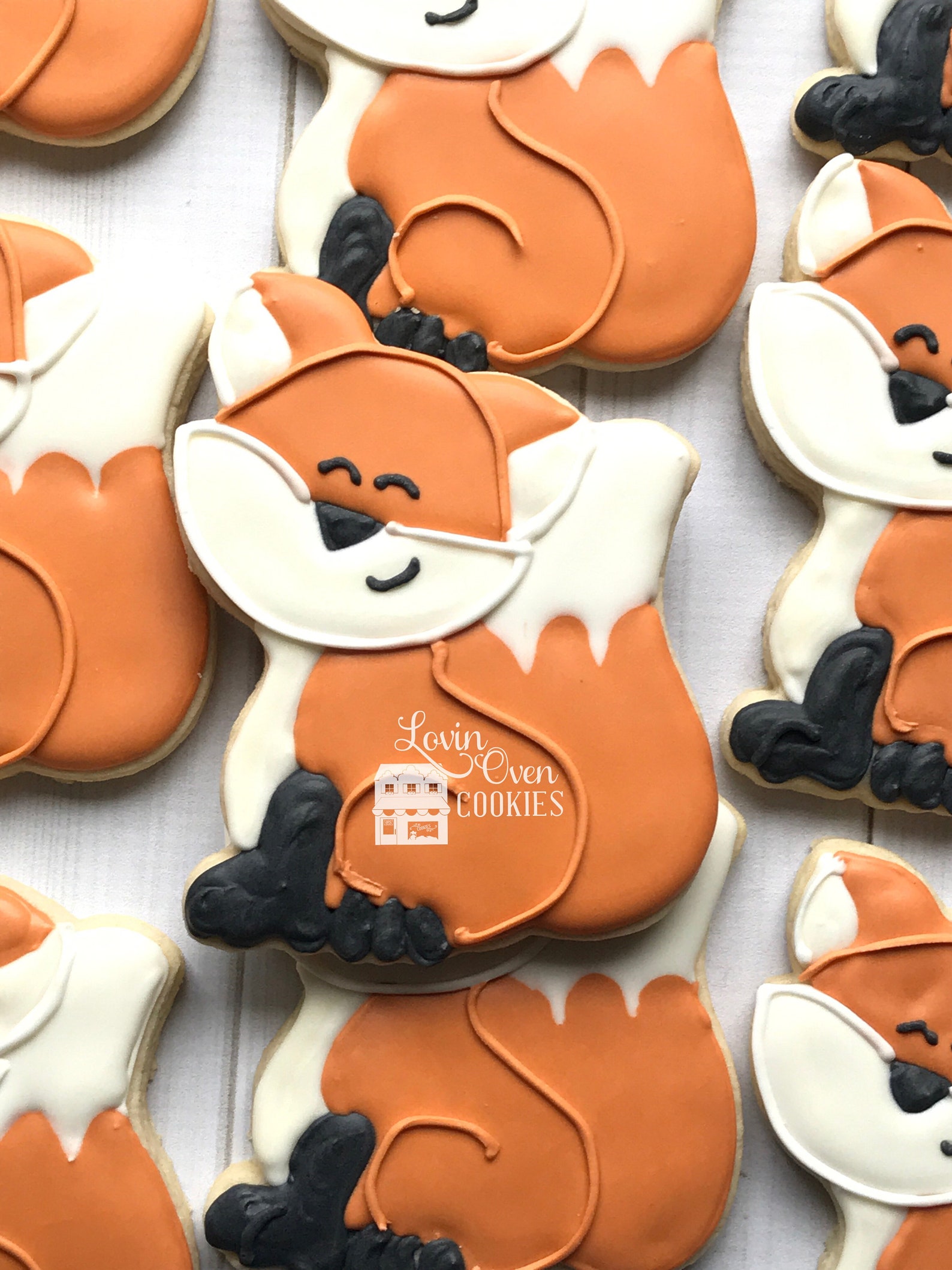 Woodland Animals Decorated Sugar Cookies 1 dozen Baby | Etsy