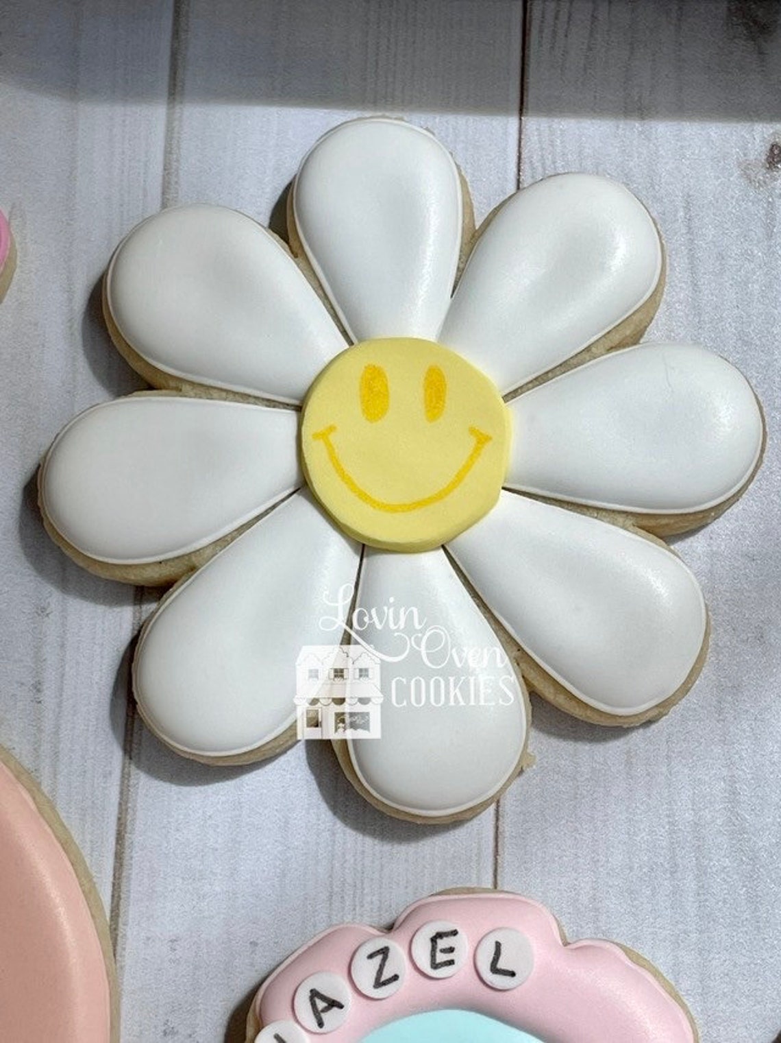 Two Groovy Decorated Sugar Cookies, 1 Dozen Cookies, Birthday Party ...