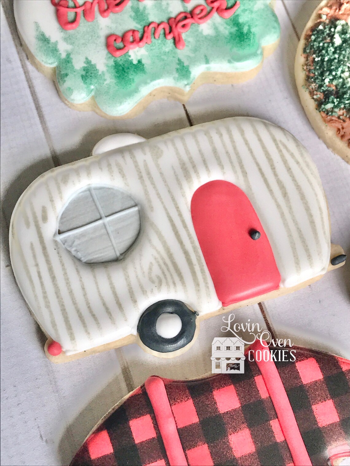 One Happy Camper Theme Decorated Sugar Cookie 1 Dozen - Etsy