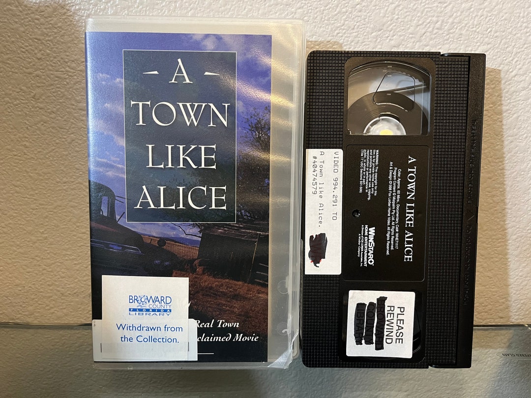 Vintage VHS Video 1998 A Town Called Alice 60 Min Documentary by Bob ...