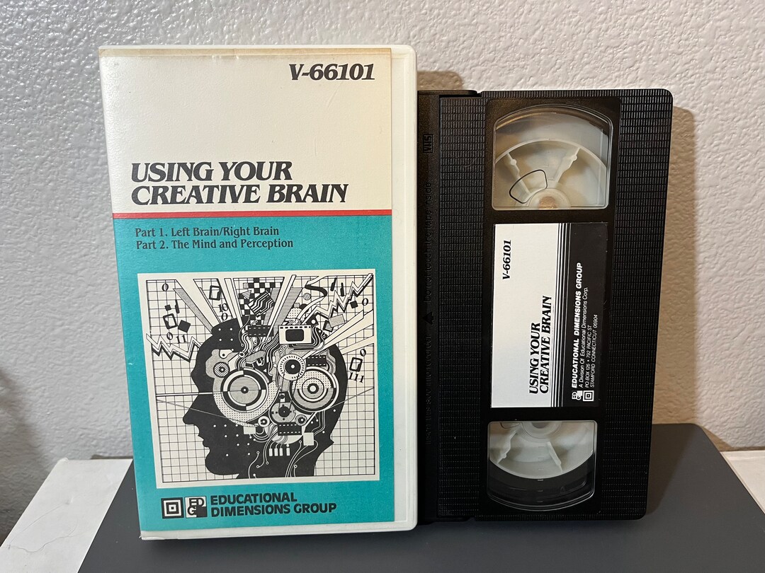 Using Your Creative Brain 1985 VHS Video Educational Psychology ...