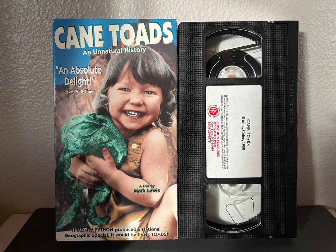 Cane Toads an Unnatural History (1988) VHS Video - Hilarious Australian ...
