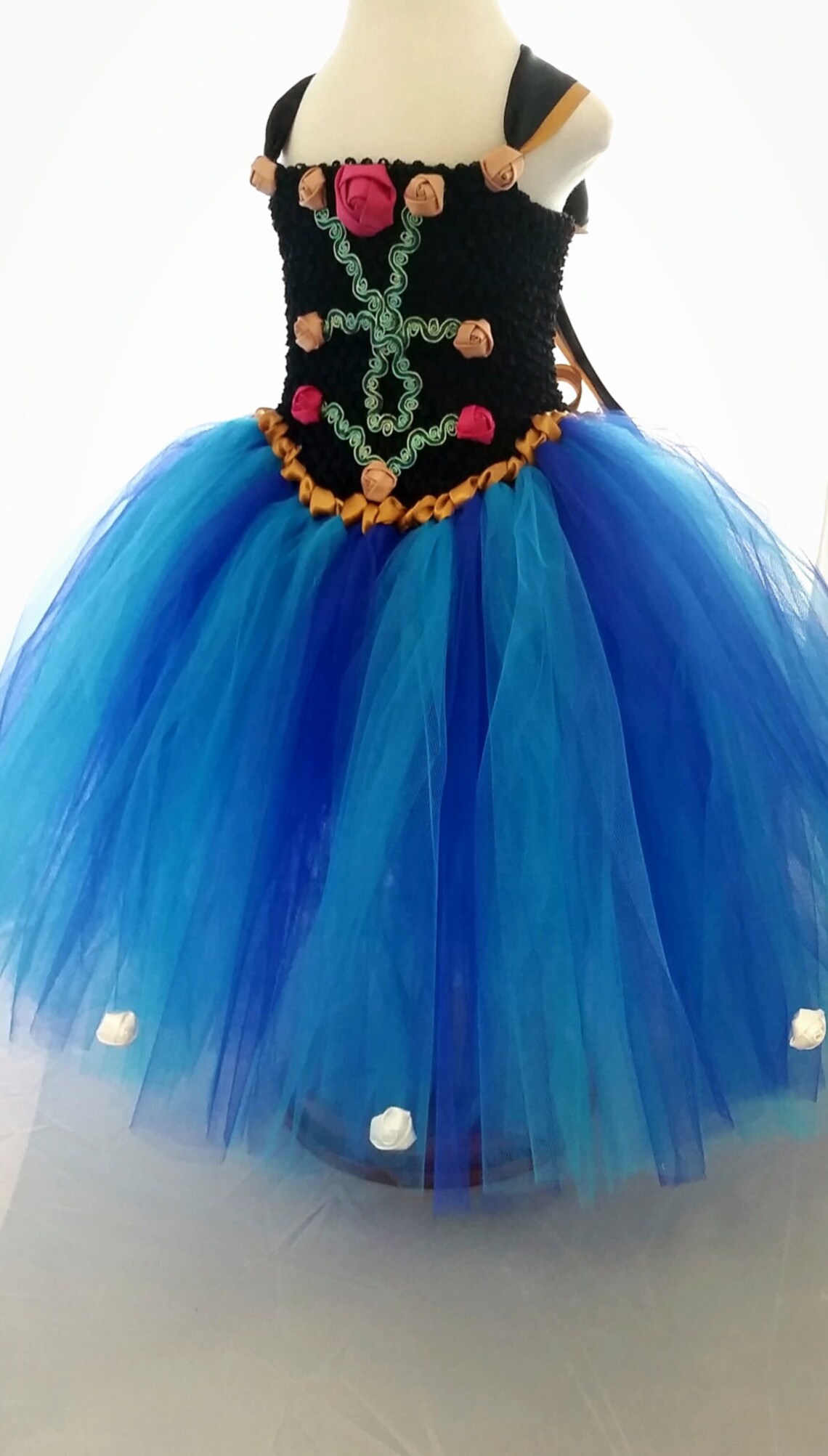 Princess Anna Tutu Dres Frozen Inspired Tulle Dress - Etsy