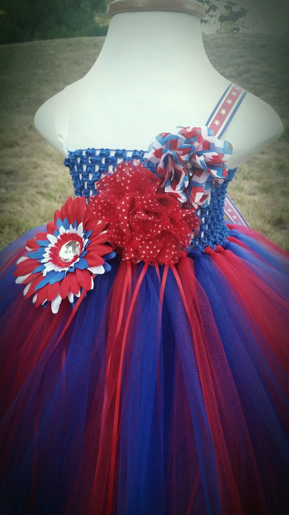 Red, White, and Blue Patriotic Fourth of July Fancy Tutu Dress,fun Lil ...