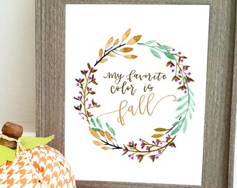 Fall quotes | Etsy