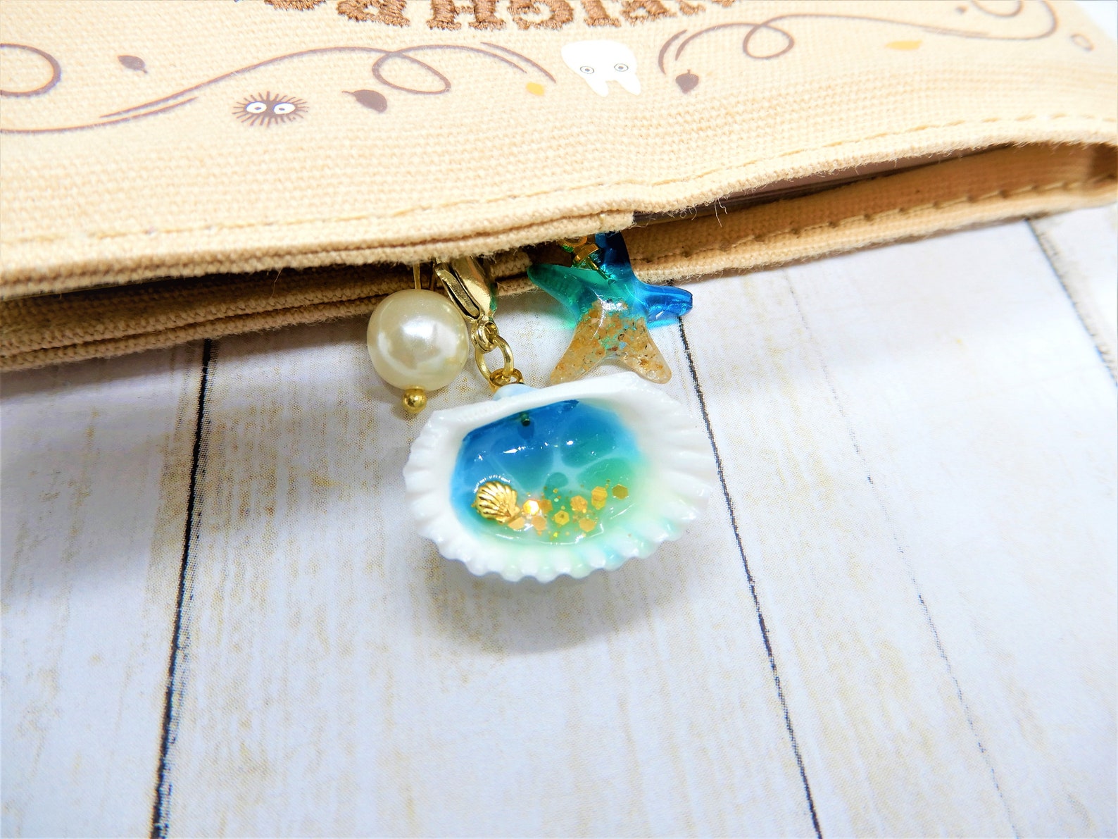 Beach Theme Planner Clip Seashell Paper Clip Starfish | Etsy