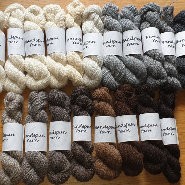 Handspun Yarn - Etsy