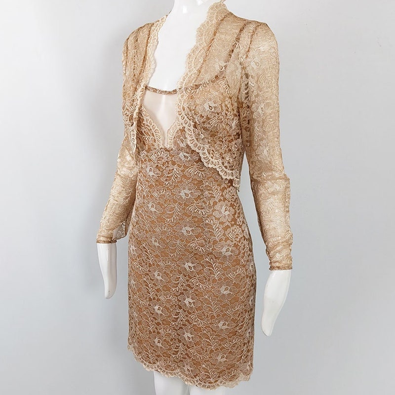 Sheer Wedding Dress - Etsy