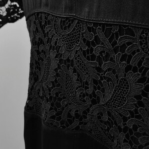 Vintage GIANNI VERSACE A/W 1985 Black Silk Dress - Etsy