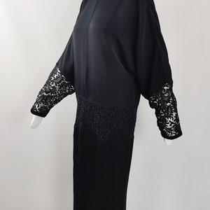 Vintage GIANNI VERSACE A/W 1985 Black Silk Dress - Etsy