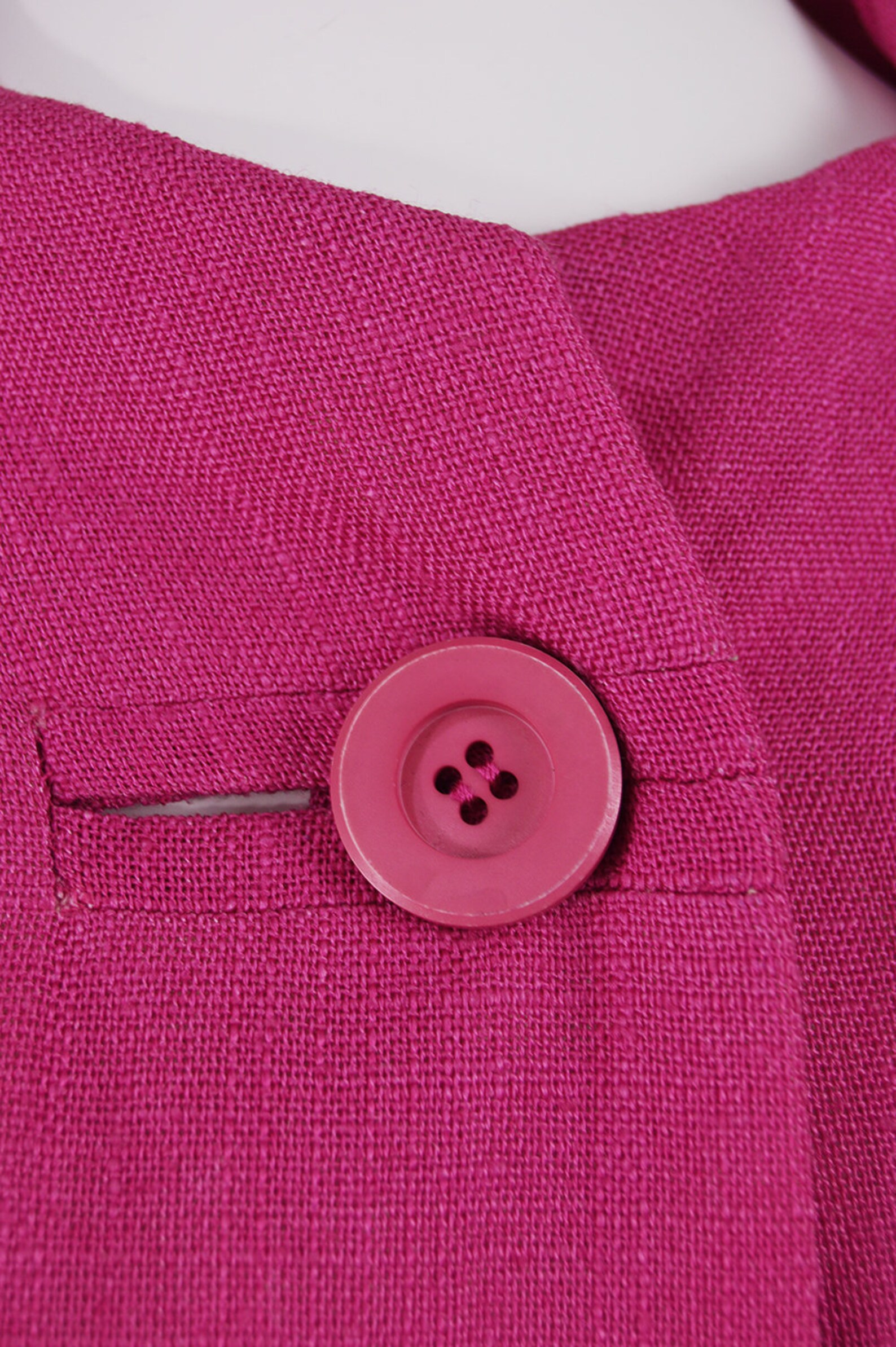 60s PIERRE BALMAIN Haute Couture Pink Linen Swing Coat Mod Jacket - Etsy