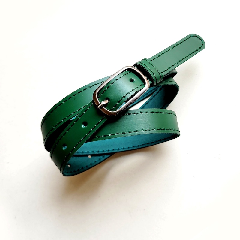 Green Leather - Etsy