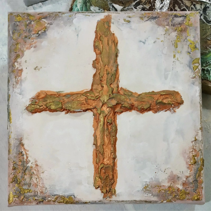 Cross Painting - Etsy