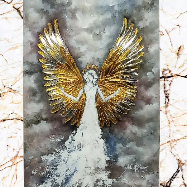 Angel Watercolor - Etsy