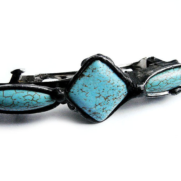 Turquoise Hairpin - Etsy