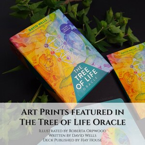 Earth Goddess / Malkuth / Tree of Life Oracle Spiritual Art Print - Etsy