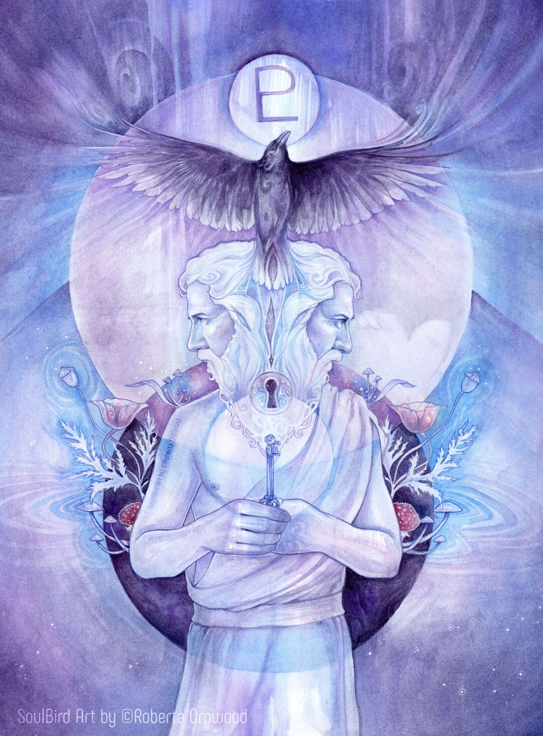 Divine Gatekeeper Tarot Art / Knowledge / Tree of Life Oracle - Etsy