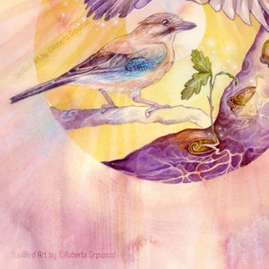 Spirit Animal Jay Bird Medicine Art Print / Shamanic Power Retrieval - Etsy