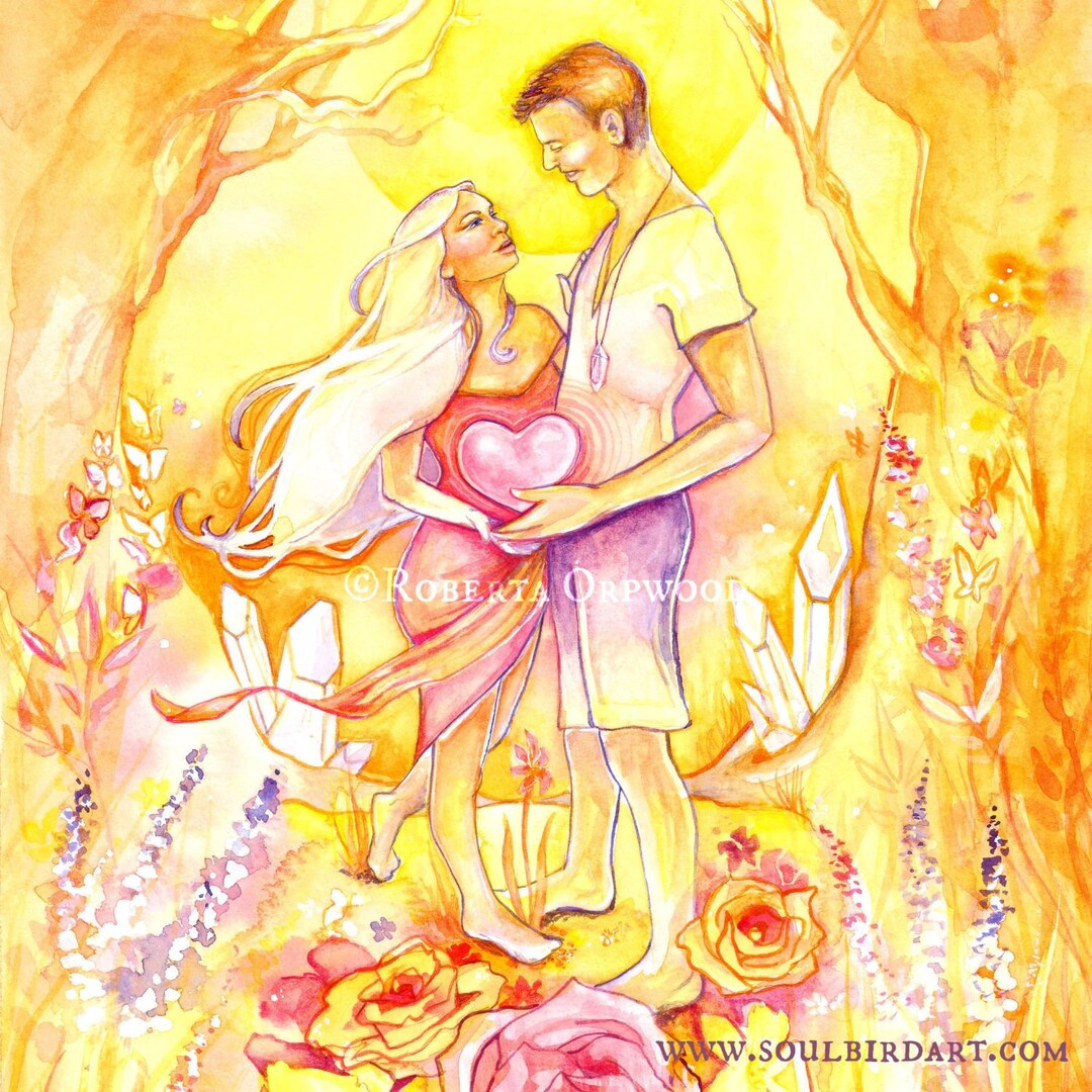 The Lovers Limited Edition A3 Art Print / Featured in - Etsy