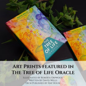 Star Tarot Art / Tree of Life Oracle Spiritual Art Print - Etsy