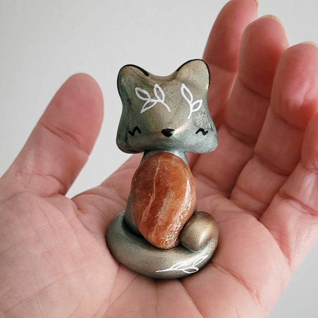 Totem Animal Fox and His Sunstone - Etsy