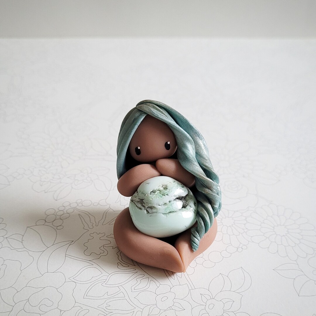 Goddess of Introspection and Her Chrysopal - Etsy